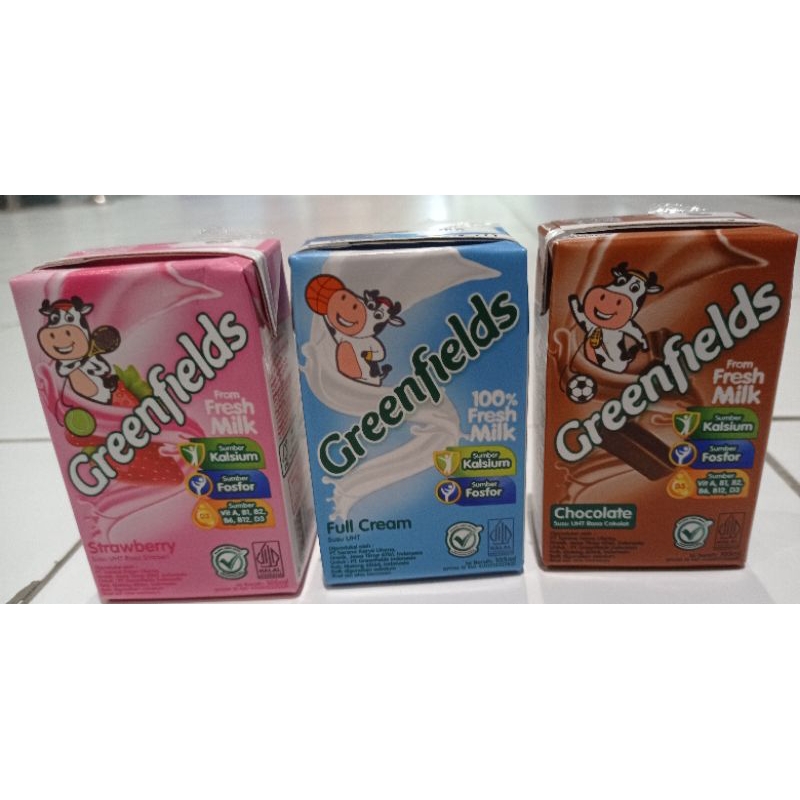 Jual SUSU UHT GREENFIELDS 105ML | Shopee Indonesia