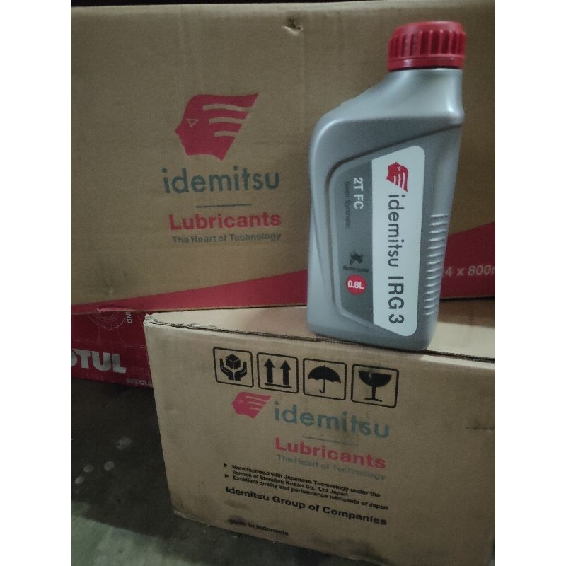 Jual IDEMITSU IRG 3 2T FC SEMY SYNTHETIC / OLI SAMPING 800ML /0,8 LITER ...
