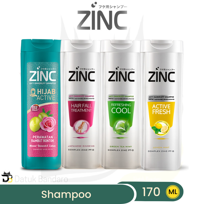 Jual ZINC SHAMPOO 170ML (random varian) | Shopee Indonesia
