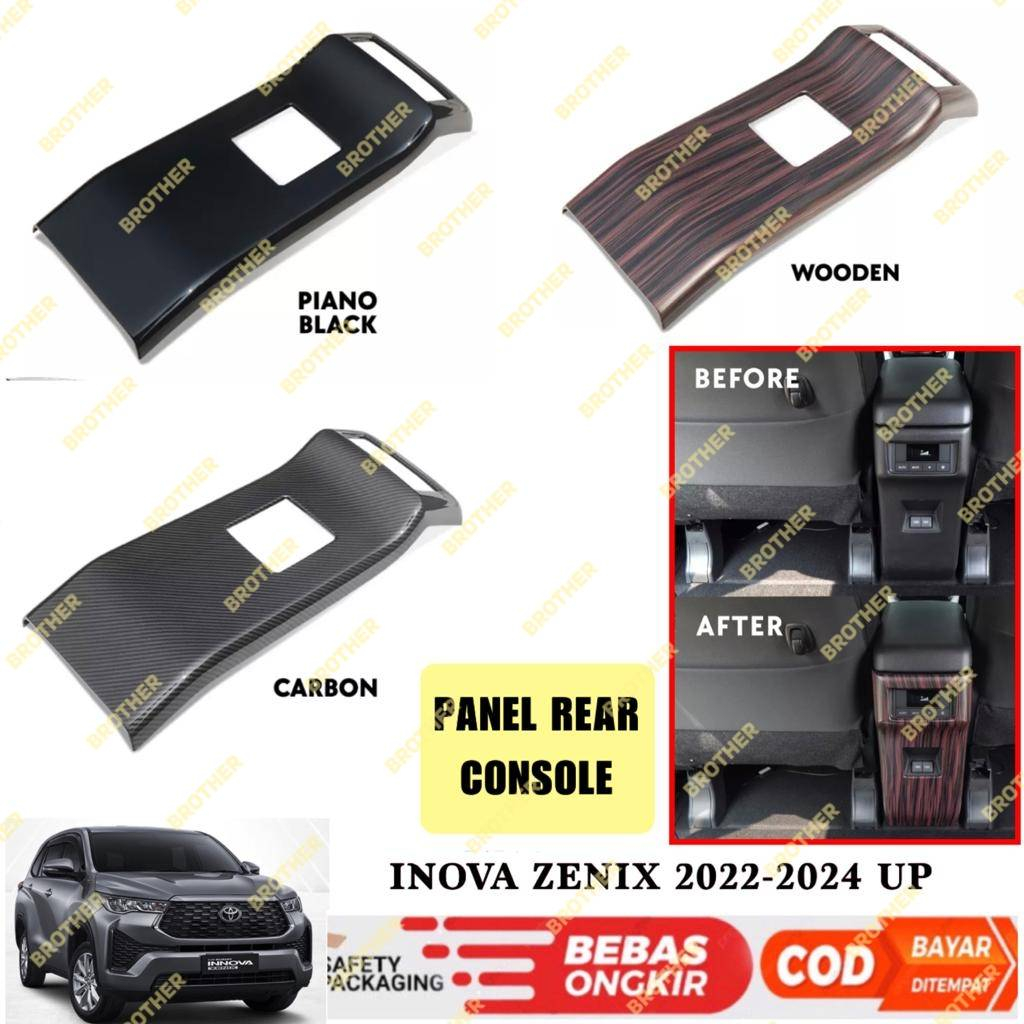 Jual Panel Rear Console Innova Zenix 2022 2023 2024 2025 Hitam Wood ...