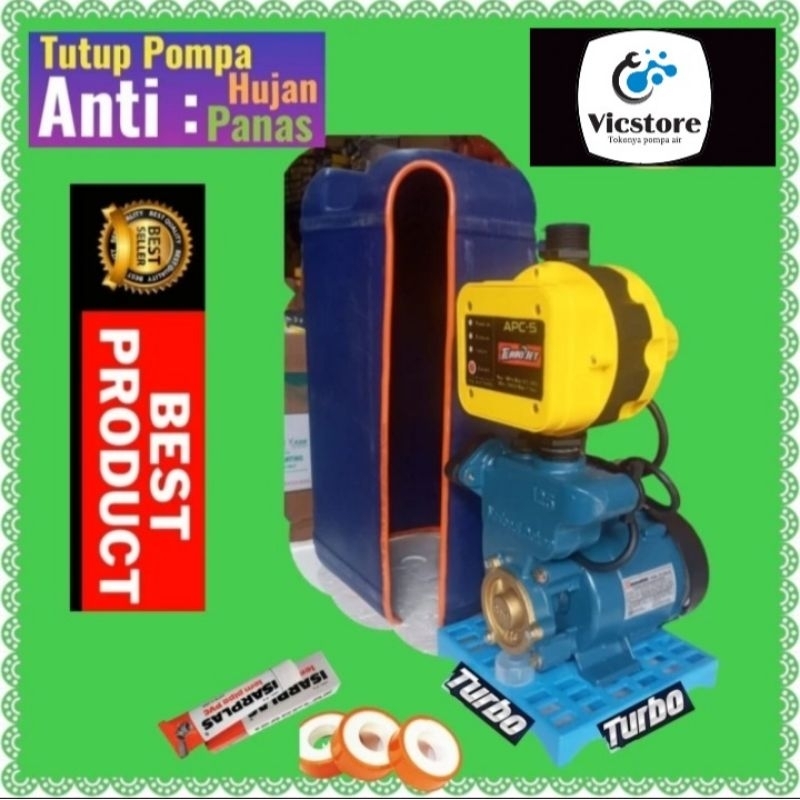 Jual Pompa dorong tangki air 3000 premiere 1000 liter toren 5000 tandon ...