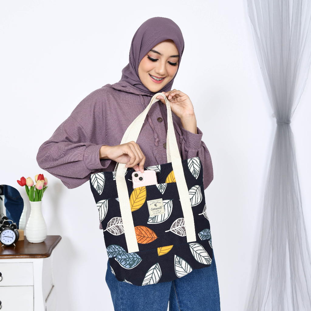 Jual NUDIE BAG/TOTEBAG CANVAS BESAR POLOS SUEDING TEBAL LEMBUT MODEL ...