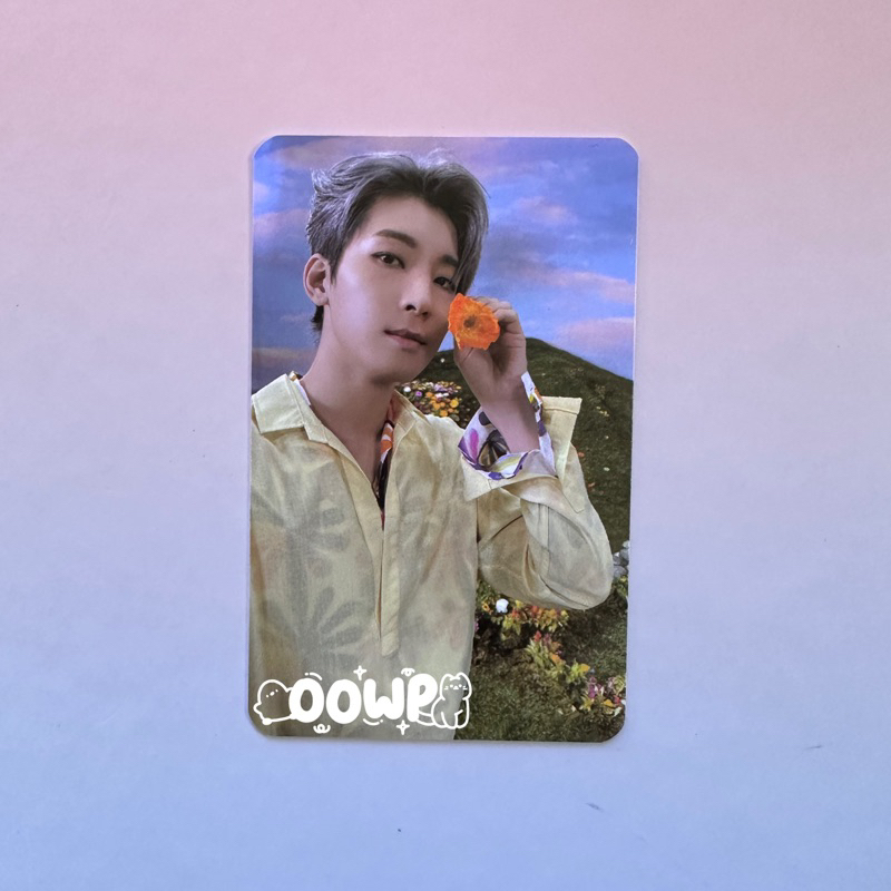 Jual seventeen wonwoo sector 17 powerstation lucky draw photocard | Shopee Indonesia