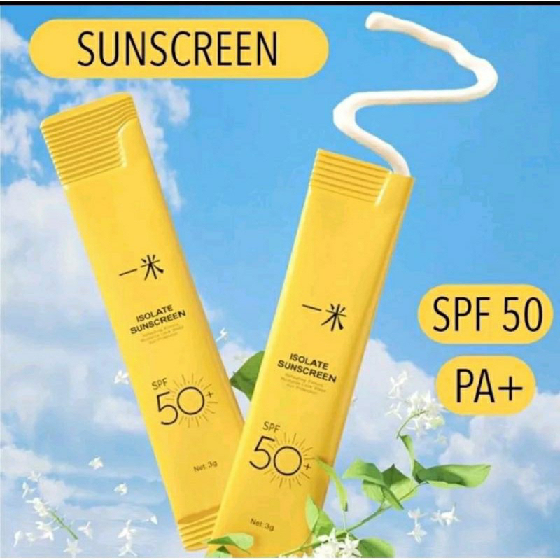 Jual JIE JIE STORE-[ISI 4] SUNSCREEN GEL SACHET SPF 50 PA ...