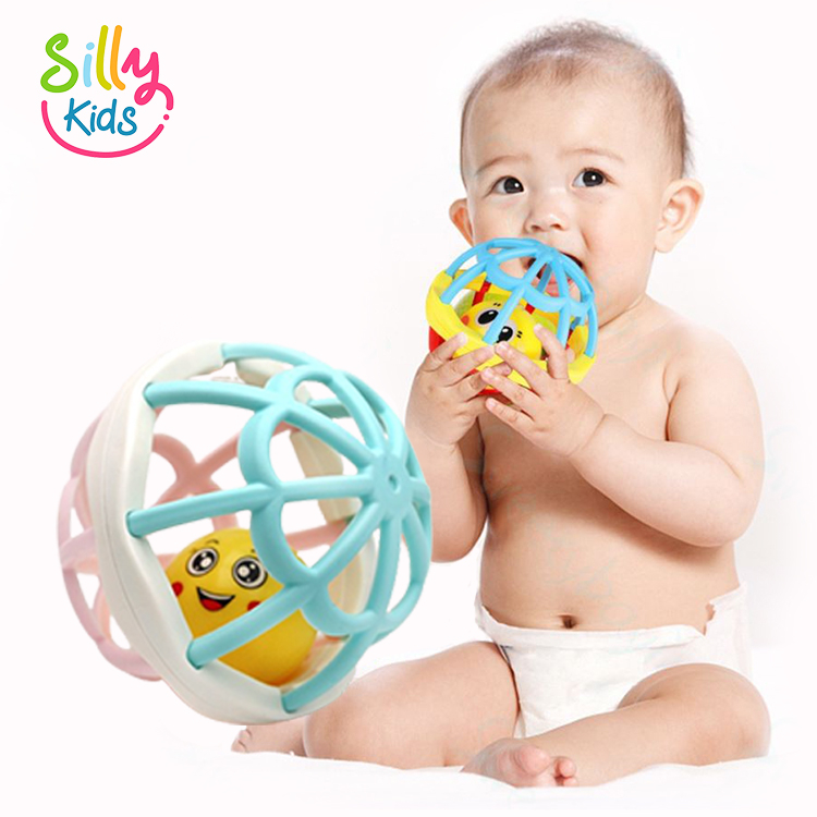 Jual Mainan Kerincingan Bayi Genggam Bunyi / Rattle Genggam / Teether ...