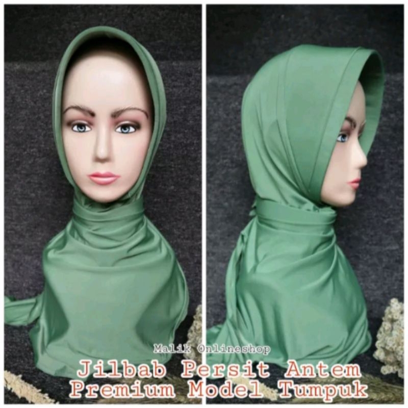 Jual Jilbab PSH Persit Model tumpuk Premium | Shopee Indonesia