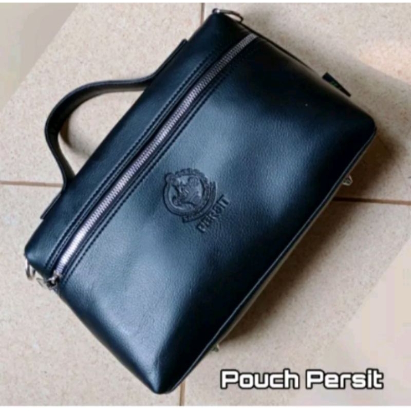 Jual Tas Pouch Persit dilengkapi tali panjang | Shopee Indonesia