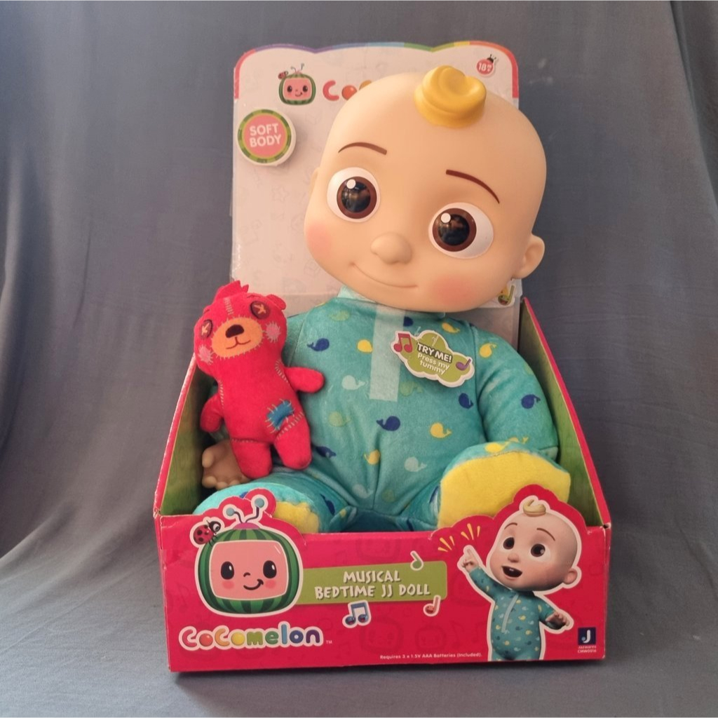 Jual Boneka JJ Coco Melon bedtime Kawaii Music Doll Soft Plush Original ...
