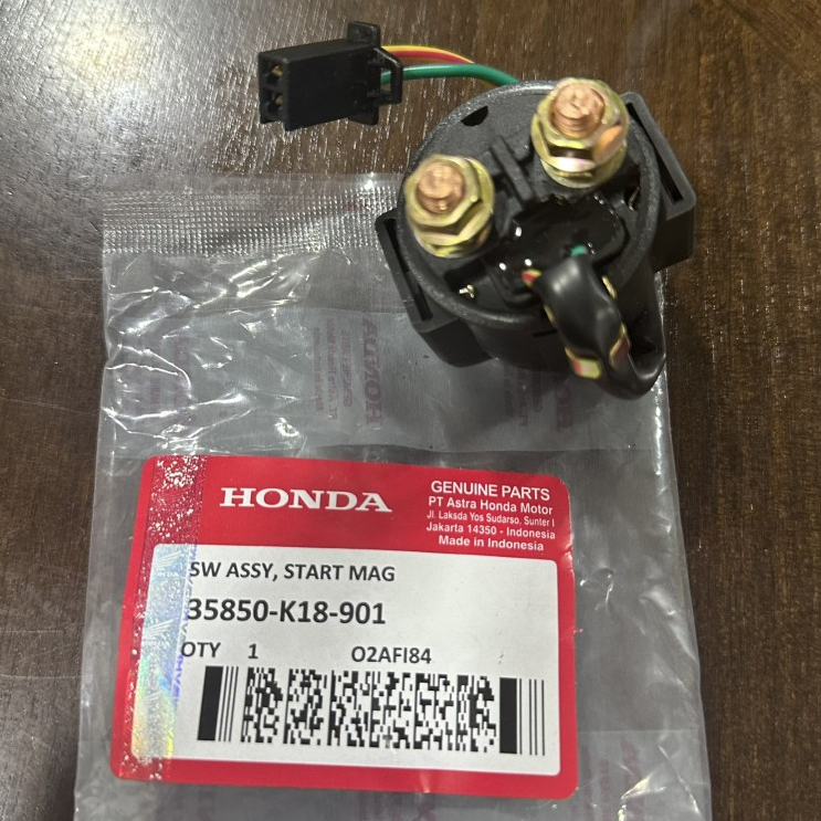 Jual K18 BENDIK STATER SWITCH STARTER RELAY MOTOR CB150 TIGER MEGAPRO ...