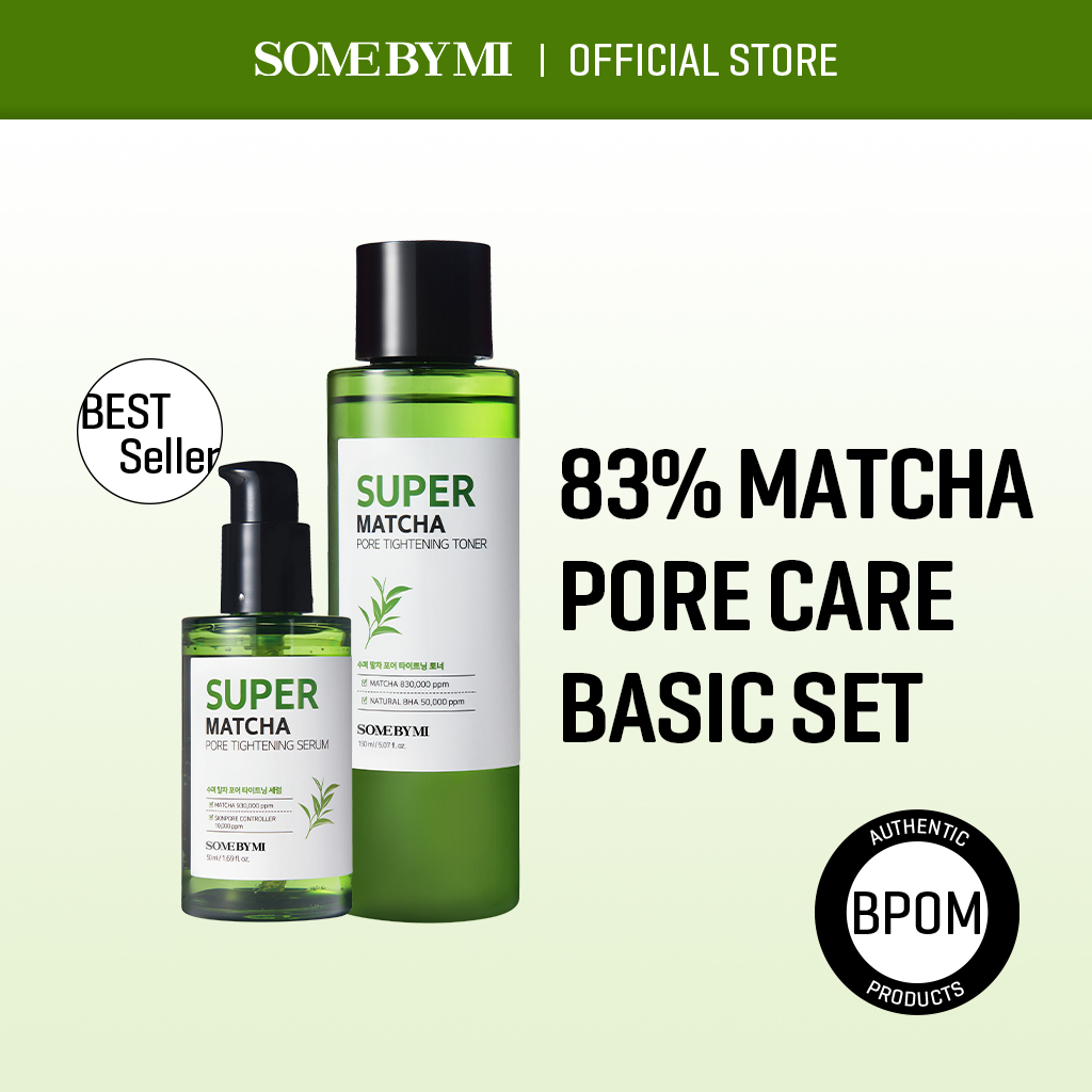 Jual SOME BY MI Matcha Toner+Serum 2 Step Set | Shopee Indonesia