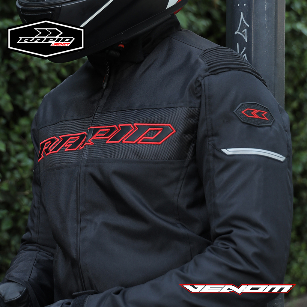 Jual Jaket motor touring windproof & wateproof RAPID VENOM dengan ...
