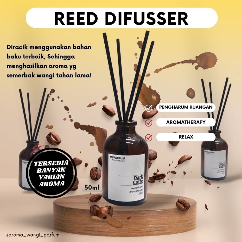 Jual Reed Difusser AW Parfum Best Seller Pewangi Ruangan Parfum Ruangan ...