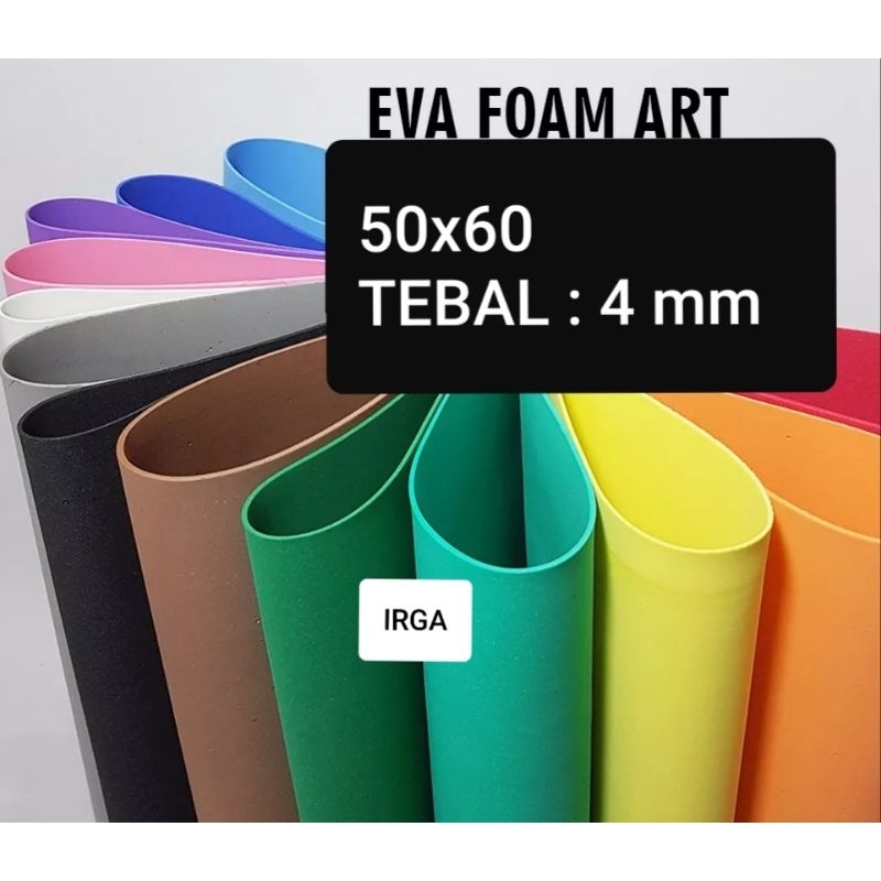Jual Eva Foam / Busa Ati Tebal 4 mm 1 varian warna kuning | Shopee ...