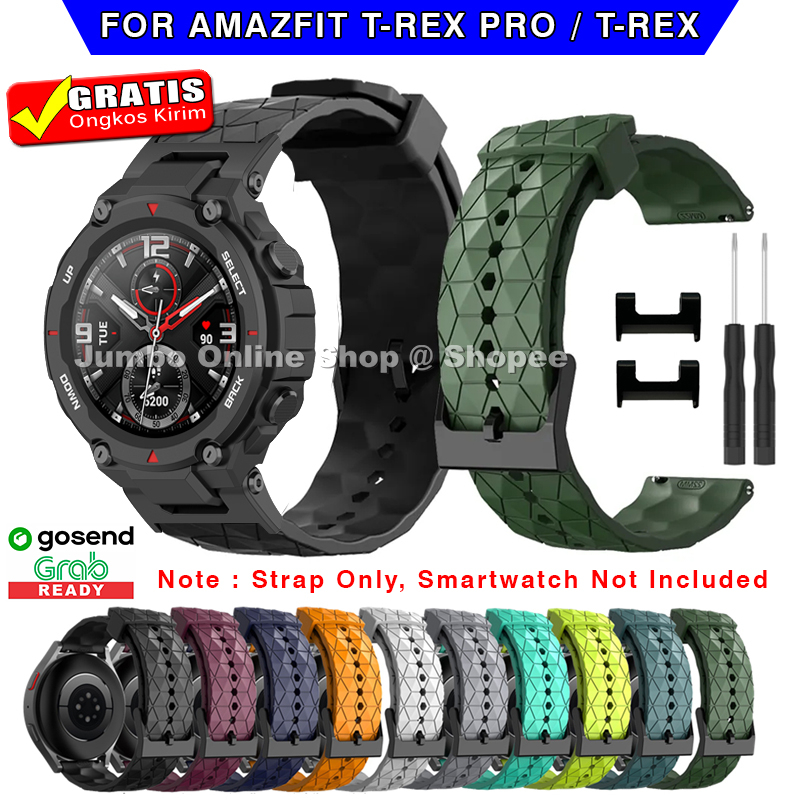 Jual TALI JAM AMAZFIT T-REX PRO / AMAZFIT T-REX STRAP MODEL 3D CUBES ...