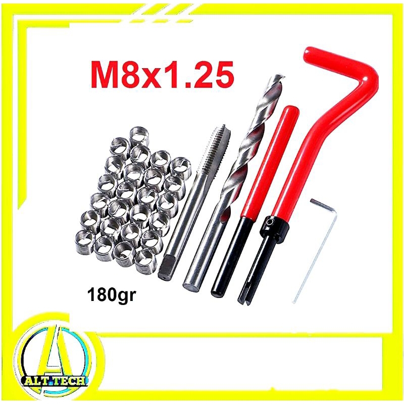 Jual recoil set m8x1.25 paket komplit recoil set cocok untuk baut 12 | Shopee Indonesia