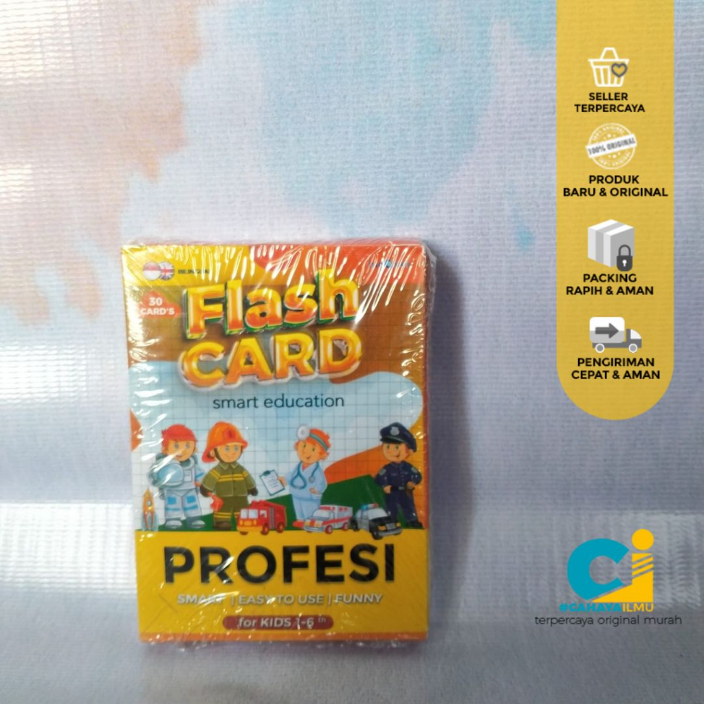 Jual Flash Card Smart Education (Profesi) | Shopee Indonesia