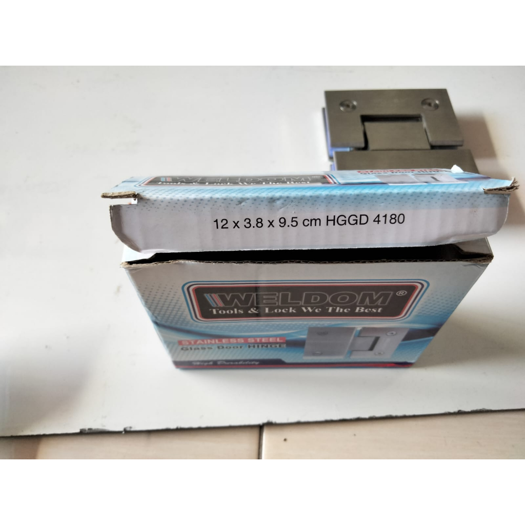 Jual ENGSEL SHOWER WELDOM (KACA-TEMBOK)/ SHOWER HINGES GLASS - WALL ...