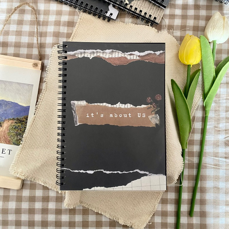 Jual Scrapbook Hitam dan Coklat Potrait Album Foto A5 isi 20 lembar ...