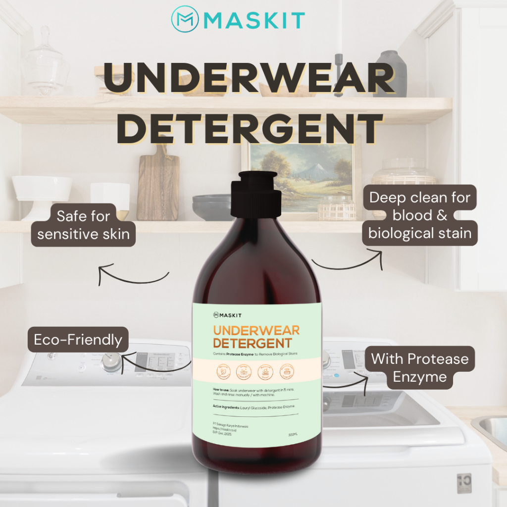 Jual Underwear Detergent - Sabun Cuci Pakaian Dalam Bra Ampuh Membersihkan Noda Darah Merah ...