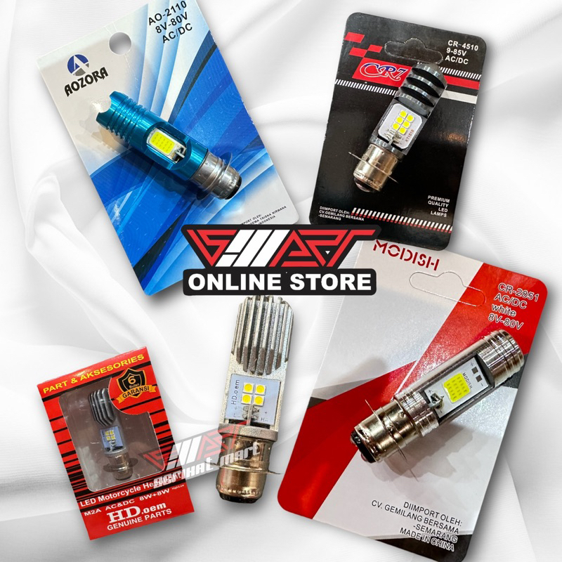 Jual LAMPU LED 2 SISI NEW MODEL CAHAYA PUTIH | Shopee Indonesia