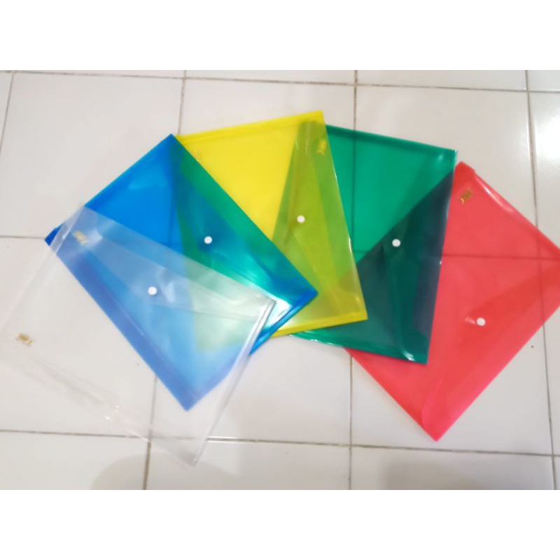 Jual Map plastik kancing,tali,L,bisnis file | Shopee Indonesia