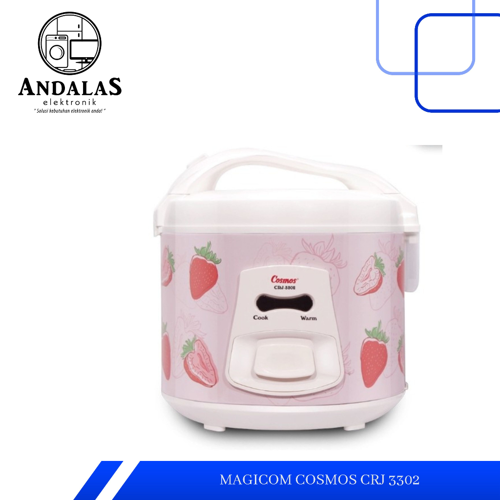 Jual COSMOS RICE COOKER / MAGIC COM CRJ 3302 / CRJ-3302 (1,8 L ...