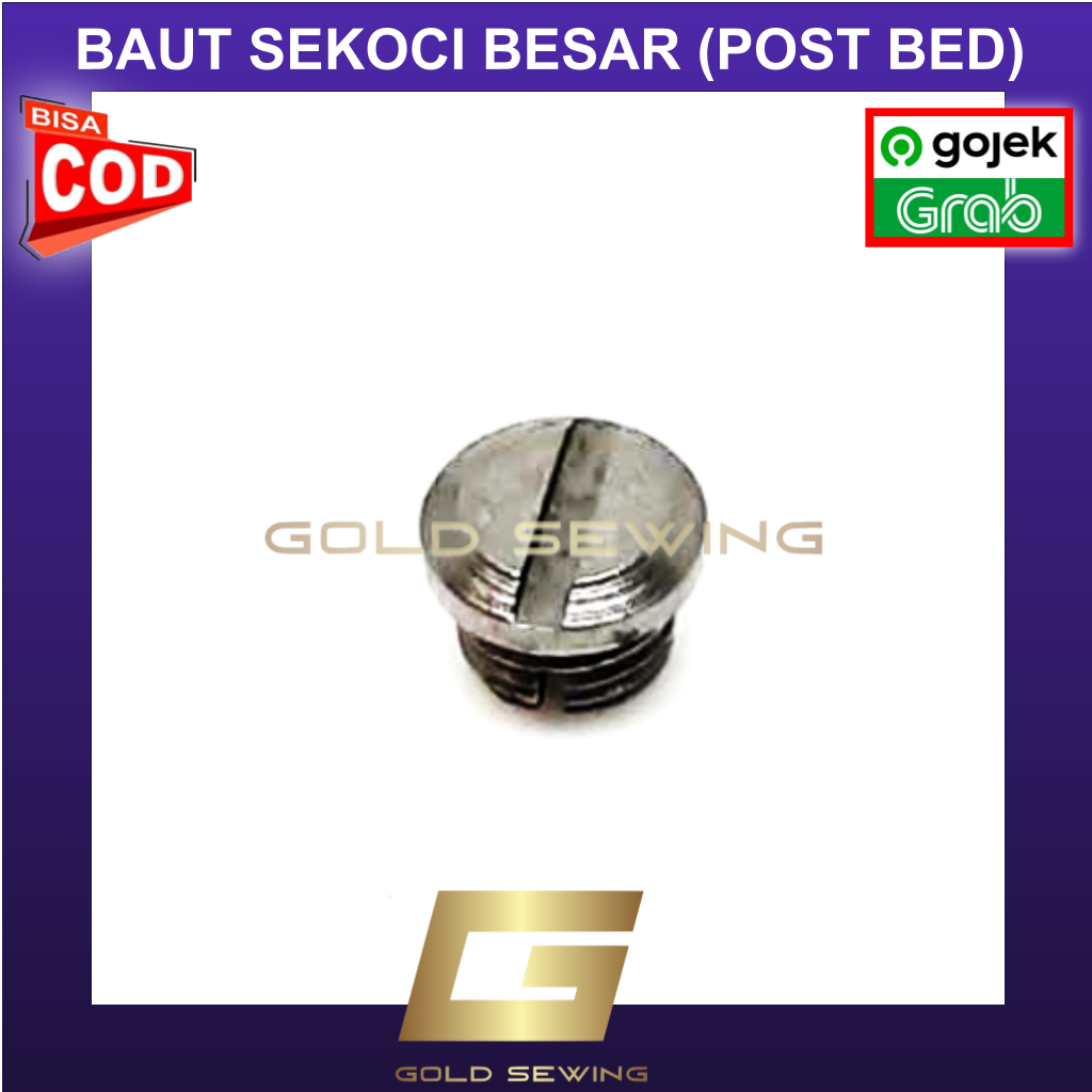 Jual Baut Sekoci Besar Mesin Jahit Post Bed Jarum 1 Industri - GOLD ...
