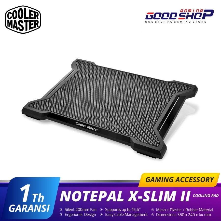 Jual CoolerMaster NotePal X-SLIM II Cooling Pad | Shopee Indonesia