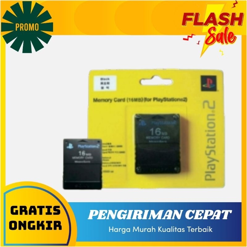 Jual Memory Card PS2 MC 16MB Hitam | Shopee Indonesia