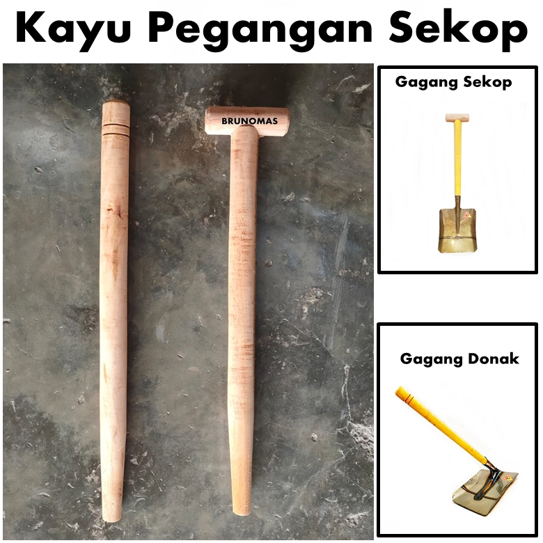 Jual Gagang Sekop kayu - Pegangan kayu dowel Bulat | Shopee Indonesia