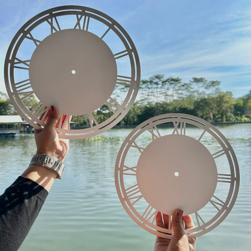 Jual Rangka Jam Dinding Custom Dari Bahan Besi Murah Aestetic | Shopee ...