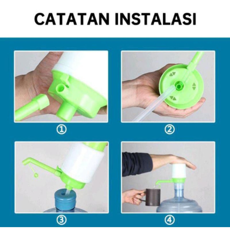 Jual POMPA GALON / POMPA MANUAL / POMPA GALON TANPA LISTRIK | Shopee ...