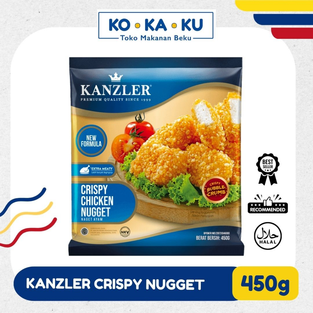 Jual Pabrikan Nuget Crispy Kanzler 450g | Shopee Indonesia