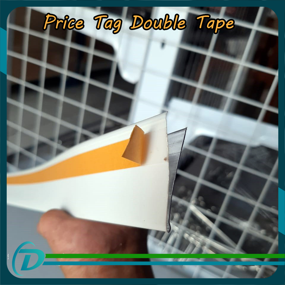 Jual Label Harga Tipe Double Tape - Price Tag Tempel FSI 39- Price Rail ...