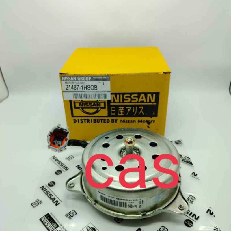 Jual motor fan radiator dinamo fan Nissan march 21487-1hs0b | Shopee ...