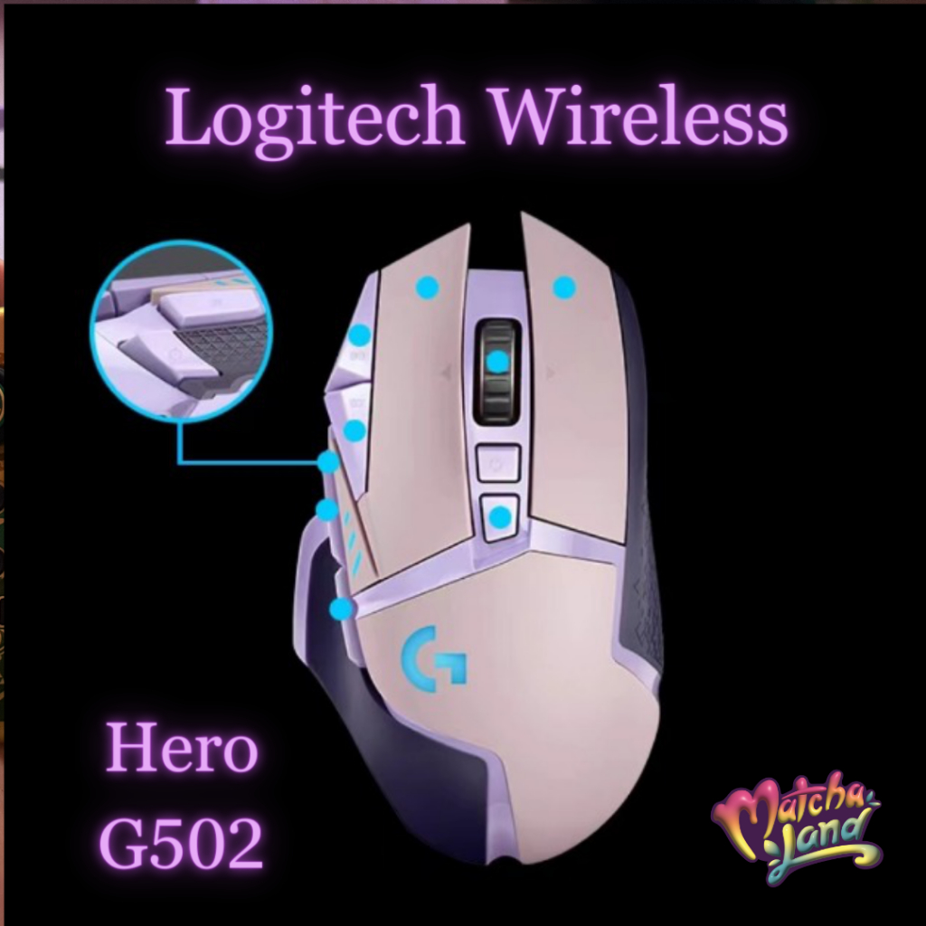 Jual Logitech Wireless Mouse Hero G502 PURPLE Limited Edition ...