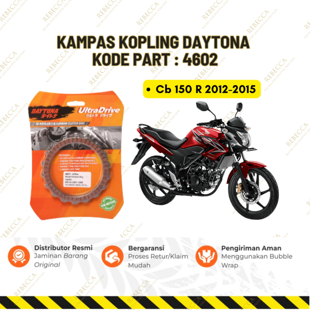 Jual Kampas Kopling Cb150 R Old Original Daytona Kode 4602 | Shopee Indonesia