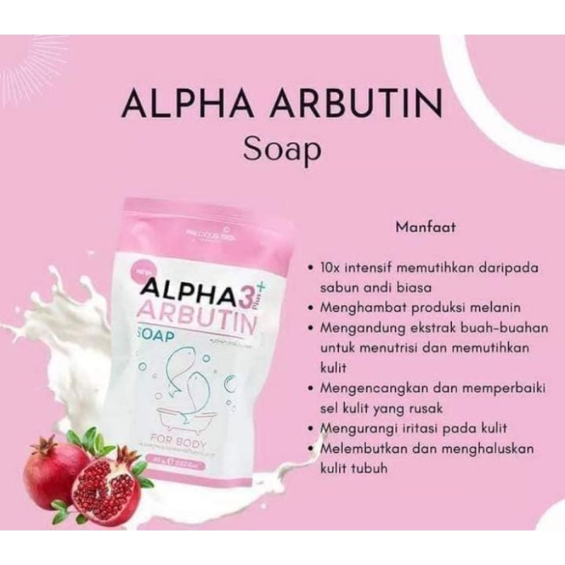 Jual ALPHA ARBUTIN SOAP(Sabun alpha arbutin) | Shopee Indonesia