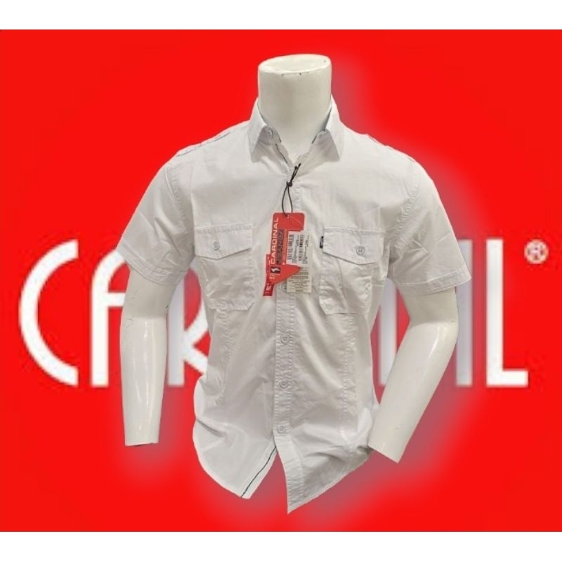 Jual KEMEJA CARDINAL ORIGINAL SLIMFIT PUTIH | Shopee Indonesia