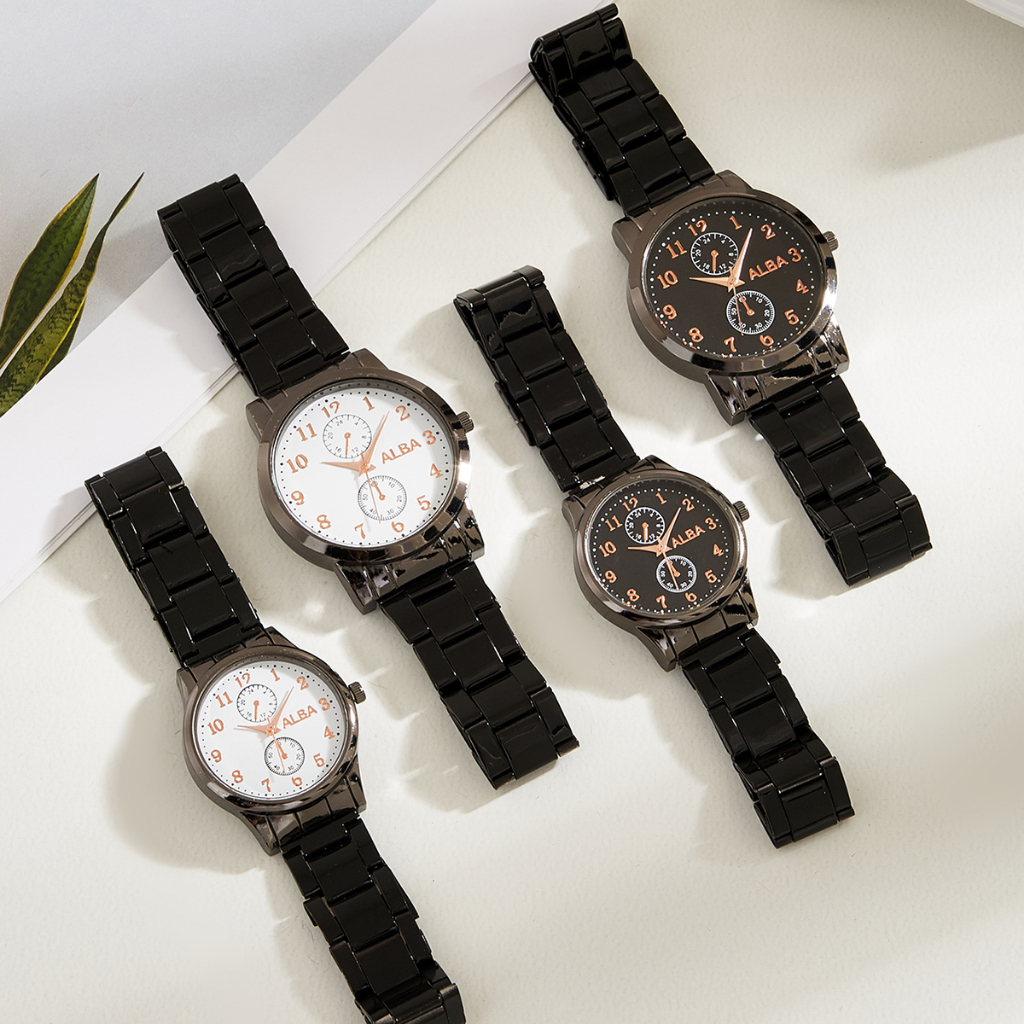Jual Jam Tangan Alba Premium Tali Rantai Klasik Eksklusif Trendi Pria ...