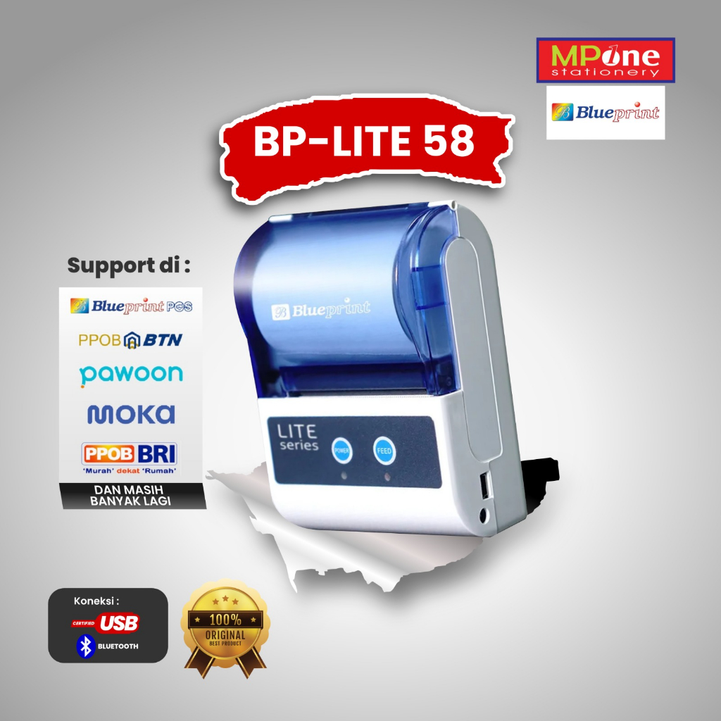 Jual Printer Thermal / Printer Thermal Portable Bluetooth / BLUEPRINT ...