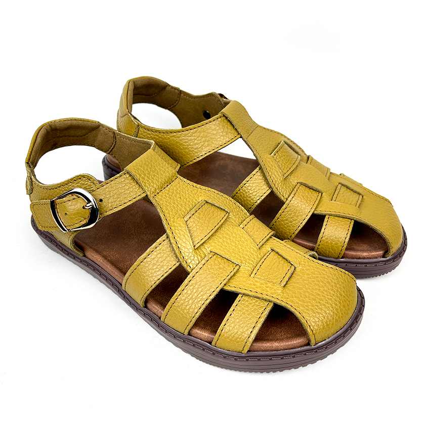 Jual Sepatu Sandal Wanita Tali Gladiator 01 Bahan Kulit Sapi Asli Garut ...