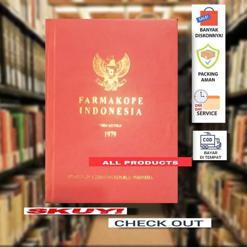 Jual BUKU FARMAKOPE INDONESIA EDISI 3 ( FI3 ) | Shopee Indonesia