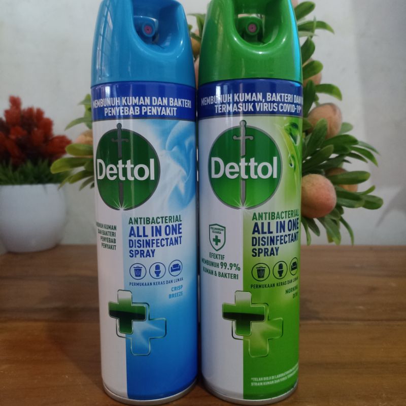 Jual Dettol disinfektan spray 225ml & 450ml | Shopee Indonesia