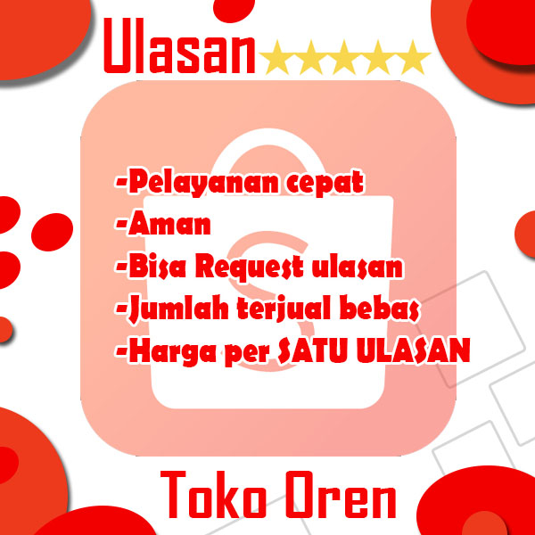 Jual Ulasan Toko Oren | Shopee Indonesia