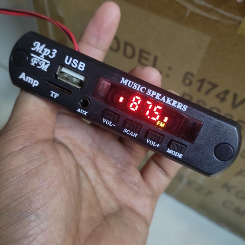 Jual Modul Kit Mp3 Bluetooth FM Radio Amplifier Bisa Langsung Ke ...