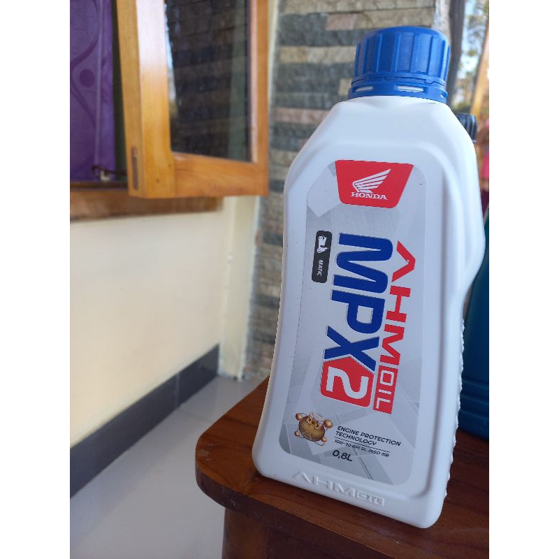 Jual Oli Mesin Motor 4 Tak MPX 2 Matic 10W-40 Asli 100% Original | Shopee Indonesia