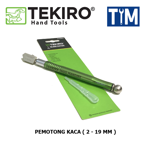 Jual TEKIRO Pemotong Kaca / Glass Cutter ( 2 - 19 MM ) | Shopee Indonesia