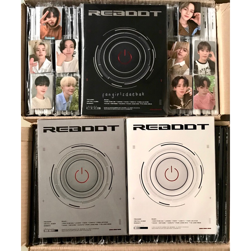 Jual [READY SIAP KIRIM] TREASURE - 2ND FULL ALBUM [REBOOT] (PHOTOBOOK Ver) + SPECIAL EXCLUSIVE ...