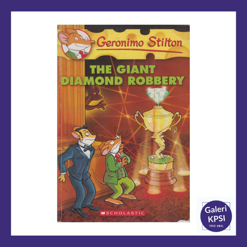 Jual Buku Cerita Bergambar Import "The Giant Diamond Robbery" | Shopee ...